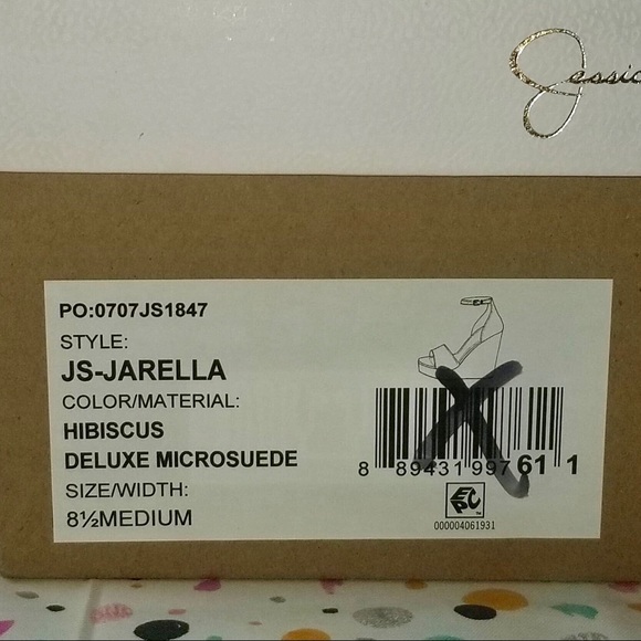 Jessica Simpson | Shoes | Jessica Simpson Jarella Hibiscus Wedges 85nib ...